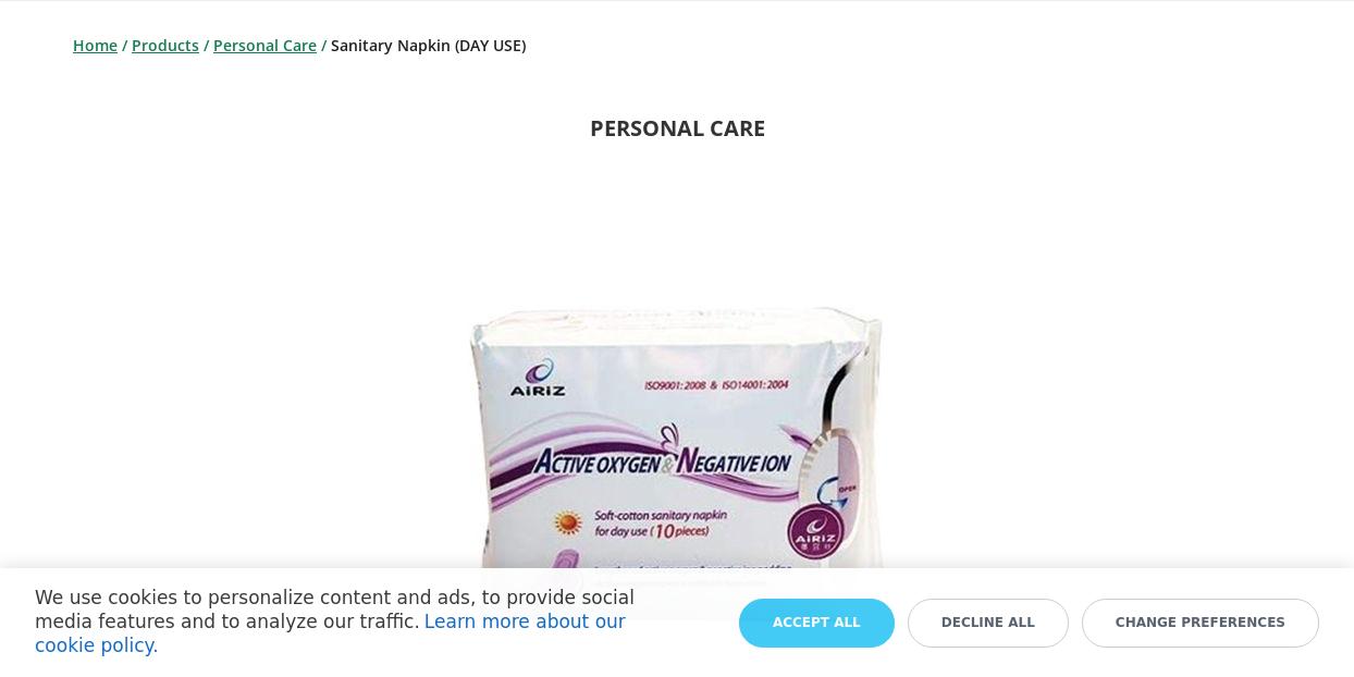 Sanitary Napkin (Day Use)